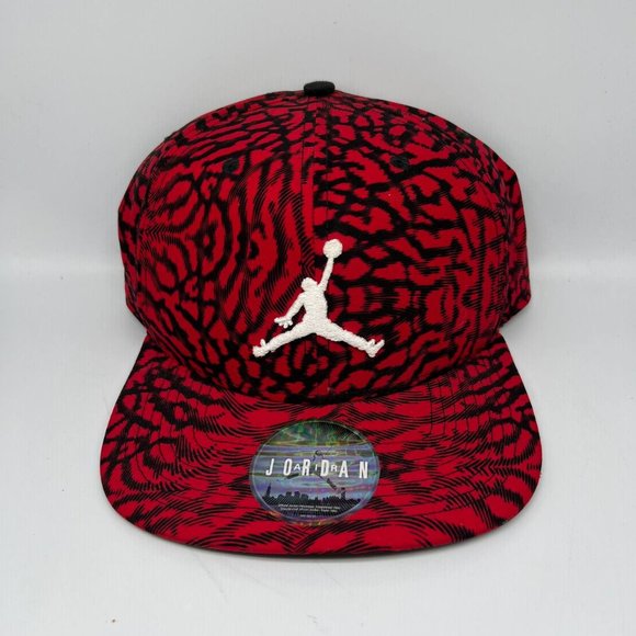 Jordan | Accessories | Air Jordan Cement Elephant Bred Jumpman Hat Snapback Cap Men | Poshmark